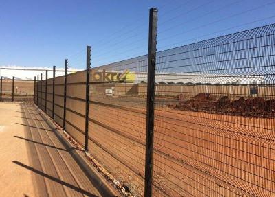 China VERTICAL WIRE WITH V FOLD 358 SECURITY FENCE for sale