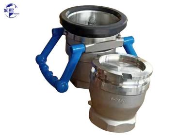 China Custom Industrial Liquid Transfer Dry Disconnect Fittings With / Without Lever for sale