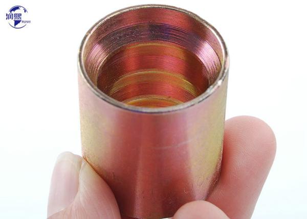 Quality Stainless Steel Carbon Steel Metal Hydraulic Hose Fitting Crimping Sleeve Ferrule for sale