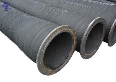 China Black High Pressure Rubber Suction And Discharge Hose For Dredging Pump for sale