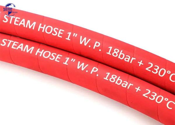 Quality Flexible EPDM Rubber High Temp Pressure Hose Steaming Piping System for sale