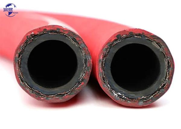 Quality Black / Red EPDM Rubber Hot Water Flexible Hose Pipe High Temperature Flex Hose for sale