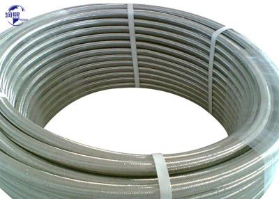 China Hoogtemperatuurgastransferslang roestvrij staal met flenster metalen slangpijp Te koop