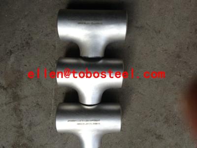 China ASTM A403 WP316L stainless steel tee for sale