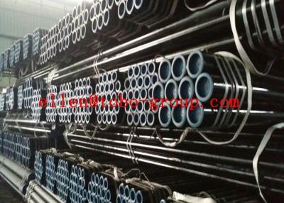 China GR.B API 5L ASTM A106 SMLS CS Pipes Black Painting Wall thickness 2 mm - 70mm for sale
