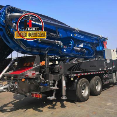 China JIUHE BRAND Máquinas de concreto 38m Caminhão de bomba de concreto 38X-5Z com chassi 6x4 Sinotruk à venda