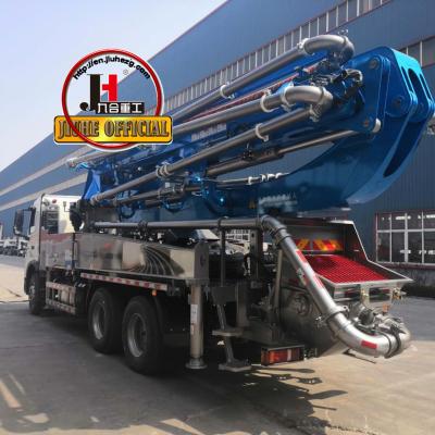 China JIUHE BRAND Máquinas de concreto 38m Caminhão de bomba de concreto 38X-5Z com chassi 6x4 Sinotruk à venda