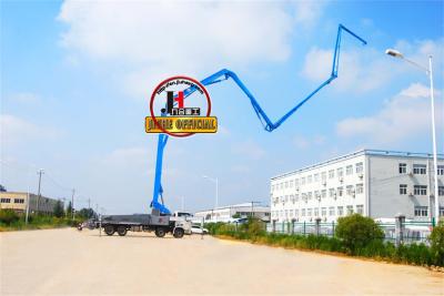 China Goede kwaliteit 70m truck gemonteerd boom beton pomp met de beste diensten Te koop