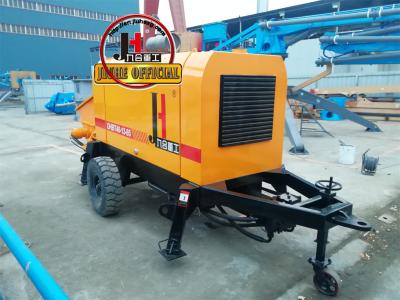 Cina JIUHE DHbts 40m3/h Piccola pompa di calcestruzzo diesel per la costruzione di edifici in vendita