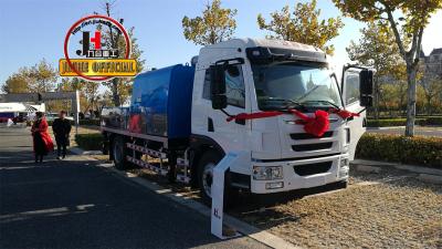 Cina Pompa di calcestruzzo montata su camion di alta qualità piccola mini nuova pompa di calcestruzzo montata su camion in vendita in vendita