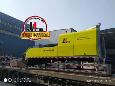 Cina Cina Fabbrica di pompe per calcestruzzo JIUHE Pompe per calcestruzzo HBC100 senza camion Pompa per calcestruzzo in vendita in vendita