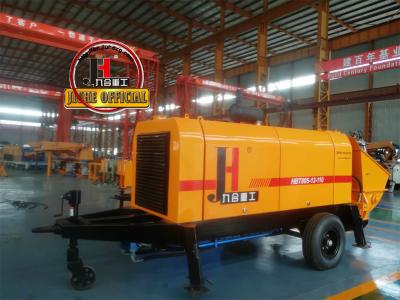 Cina Più venduti DHBT80 pompa di calcestruzzo ad alta pressione rimorchio pompa di calcestruzzo montata in vendita pompa idraulica rimorchio in vendita