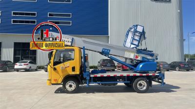Cina JIUHE Marca 32m 36m 45m 65m Camion elevatore 4000L Serbatoio d'acqua Piattaforma aerea Camion pompieri in vendita