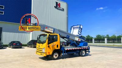 Cina 32m 36m Camion di scale aeree 4x2 Nuovo 32m 36m Telescopic Boom Ladder Camion di sollevamento per casa di trasloco fabbrica vendita in vendita