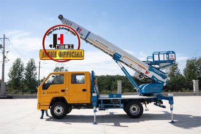 China JIUHE Brand New 32m 4x2 Customization High-Altitude Ladder Loading Truck Operation Truck for sale