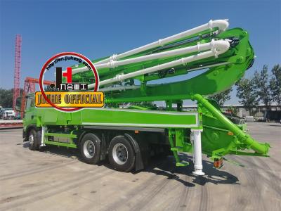 China JIUHE Fabrieksvoorziening 38m 38X-5RZ-3 Kleine Betonpomp Truck Prijs Truck Gemonteerde Pomp Voor Beton Te koop