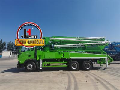 China JIUHE Fabrieksvoorziening 38m 38X-5RZ-3 Kleine Betonpomp Truck Prijs Truck Gemonteerde Pomp Voor Beton Te koop