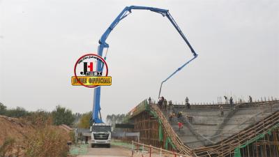 Cina Camion pompatore di calcestruzzo Cina JIUHE 56M Camion pompatore di calcestruzzo Camion pompatore di cemento in vendita