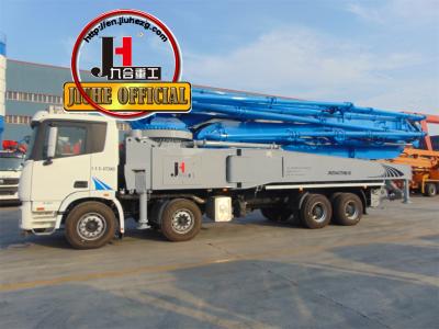 Cina JIUHE 58M cement concrete boom pump truck construction truck pumping in vendita