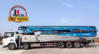 Cina JIUHE 70m camion montato calcestruzzo pompa boom camion con un buon prezzo in vendita