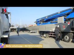 JIUHE 52M Concrete Truck With Pump Cement Pump Machine Concrete