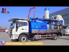 Camionetto per la spruzzatura di calcestruzzo