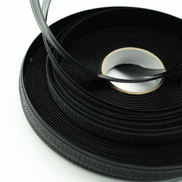Abs Pur Hot Melt Adhesive Hook And Loop Black Strap con lunghezza personalizzabile per il gommone