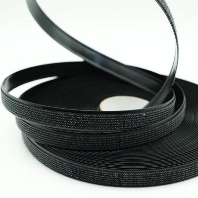China Abs Pur Hot Melt Adhesive Hook And Loop Black Strap With Customizable Length For Mop for sale