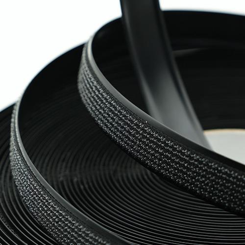 Abs Pur Hot Melt Adhesive Hook And Loop Black Strap con lunghezza personalizzabile per il gommone
