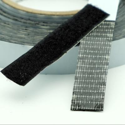 China Temperature Resistant Adhesive Hook And Loop Sticky Back Hook And Loop Tape for sale