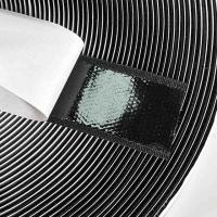 Quality 25mm Self Adhesive Velcro Tape Hook And Loop With Adhesive Backing for sale