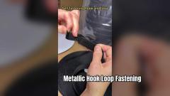 Self fastening Hook&Loop Metallic Color Hook And Loop Tape Polyester / Nylon Sticky Velcro Strips