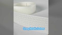 Metallic Hook Loop Tape Strong Adhesive Fastener