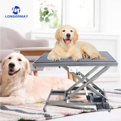 China Adjustable Large Dog Pet Grooming Table pet electric hydraulic pet grooming table for sale