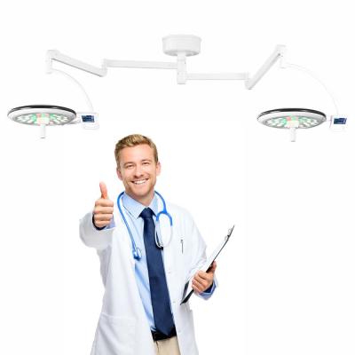 China Medical celling mounted LED shadowless operating room theater light lamp surgical light R9 for sale