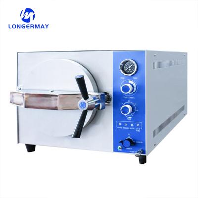 China 20L 24L Table Top Pressure Steam Autoclave Sterilizer for sale