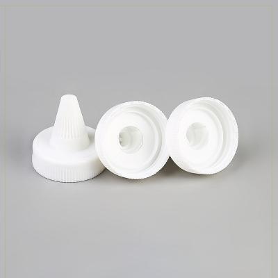 China 38mm 400 White Screw Snip off Cap Flip Top Lid 38-400 for sale