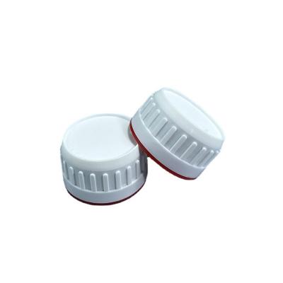 China 48mm White Anti-Theft Cap for Plastic Lab Chemical Reagent Bottles for sale