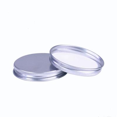 China Diameter 38mm 40mm Bottle Lids Silver Metal Aluminum Screw Caps for sale
