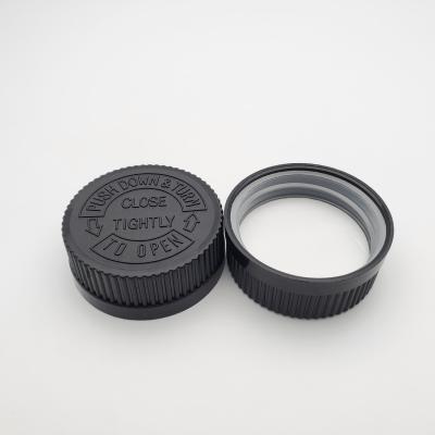 China 38mm medicine cap / medicine bottle screw cap / plastic cap for sale