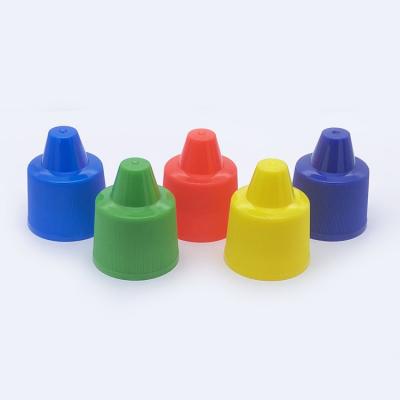 China 22mm  cleaning toilet cap, double-layer ordinary plastic screw cap, cleaning agent tip cap, crooked mouth bottle cap, for sale