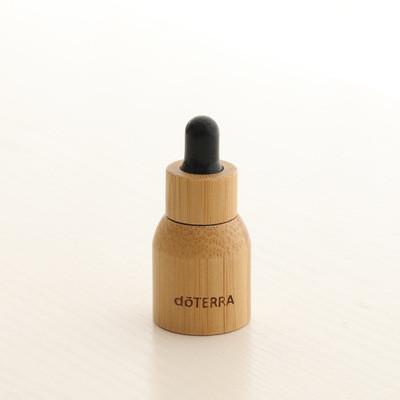 China Mini 2ml Dropper Bottle with Natural Bamboo Cap for sale