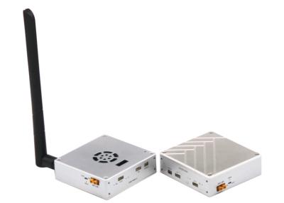 China 20km COFDM Wireless Audio Video Transmitter 12-25ms Latency With RJ45 RS232 Port for sale