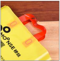 China LDPE Side Sealing Loop Handle Bag Making Machine 80pcs/min for sale
