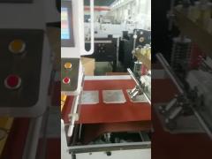 European Rope 10kw Tissue Bag Making Machine 80pcs/Min LDPE HDPE