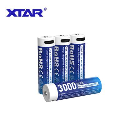 China 3000mAh Recorder Batteries Fast Charging Solid State 1200+ Cycle Life AA Battery for sale