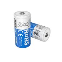 Quality 850mAh Rechargeable CR123A Lithium Ion Battery 500+ Cycles 2.5A For Flashlights for sale