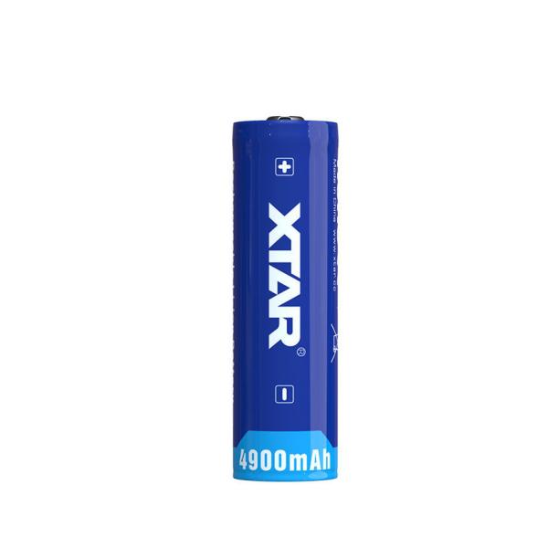 Quality 4900mAh 21700 Batteries 10A 600+ Cycle 21700 Li Ion Flashlights And  E-Vehicles for sale