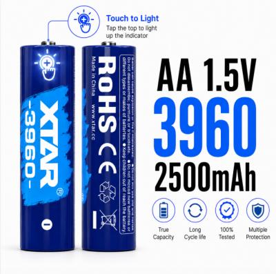 China Long Lasting AA Batteries Delivering True 1.5V Output and Power for Industrial and Commercial Electronic Devices for sale