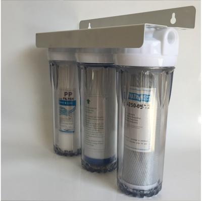 China 10'' 1-3 Stages water filter purifier -Housing Under Sink for sale